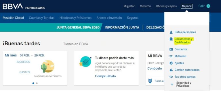 Cómo solicitar online el certificado de titularidad de cuenta | HelpMyCash